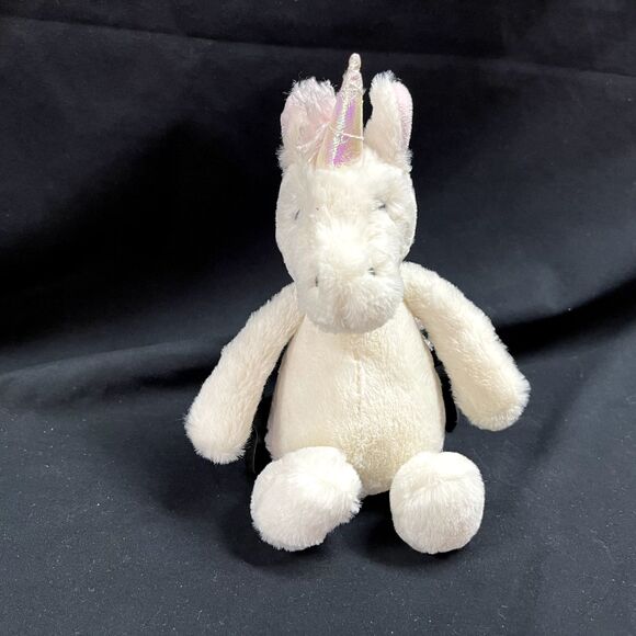 Jellycat | Toys | Jellycat Bashful Unicorn 7 White Pink Fluff Plush ...
